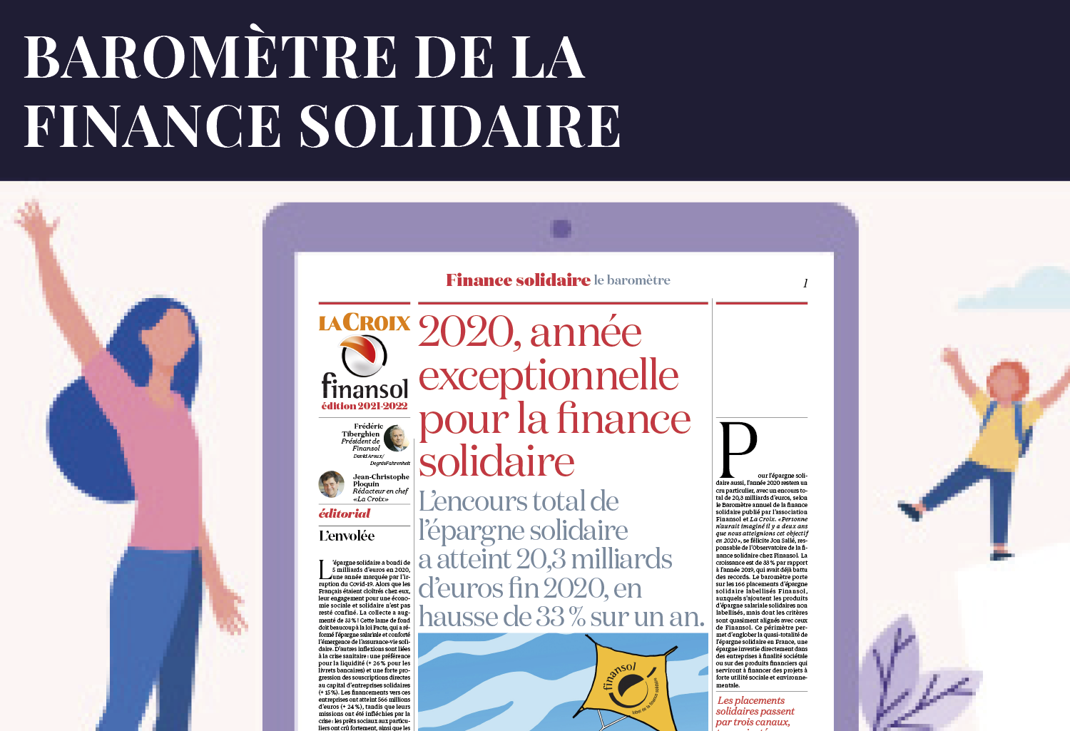 Baromètre de la finance solidaire édition 2021-2022 : une envolée pour ...