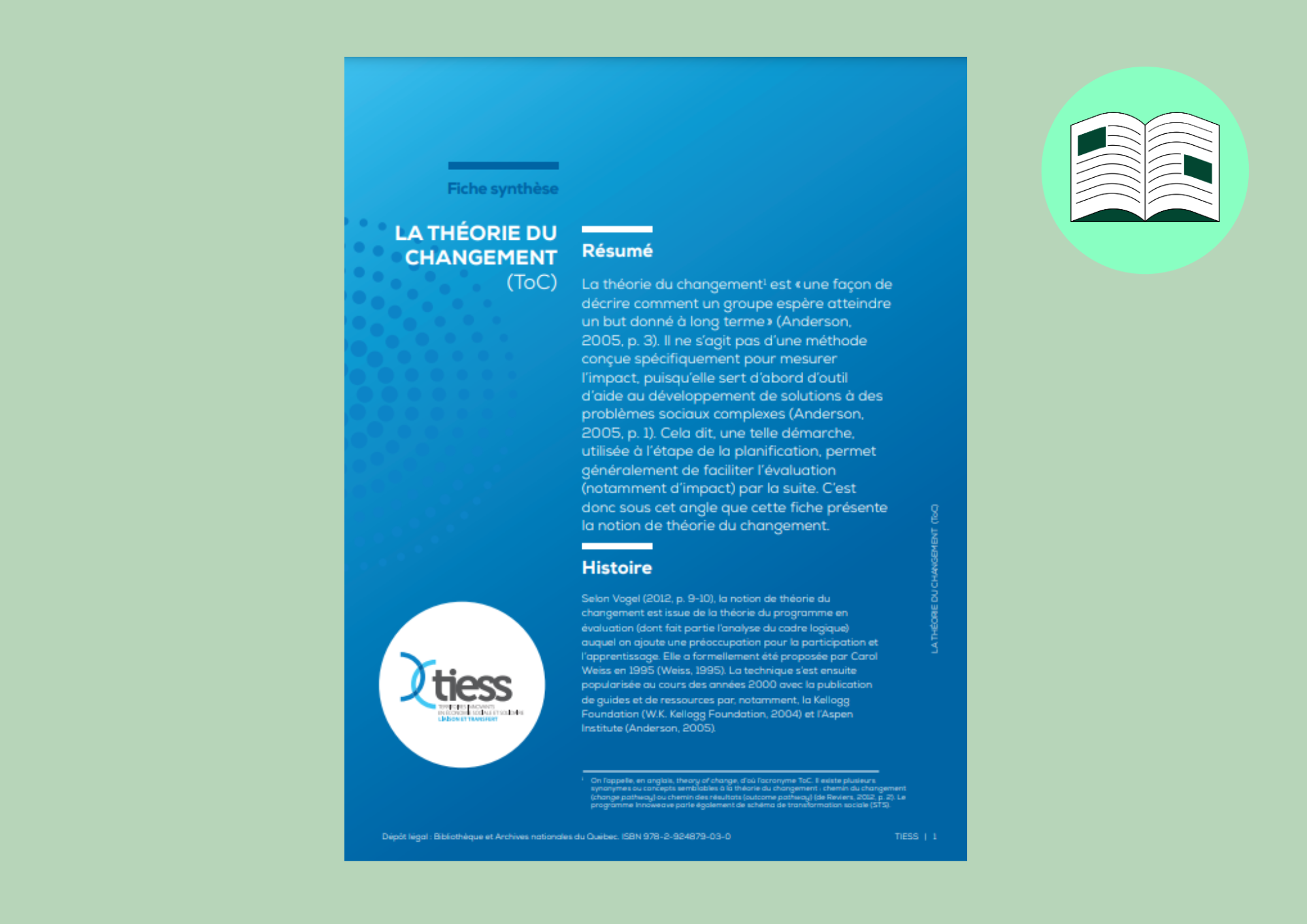 La théorie du changement - Fiche pratique TIESS | FAIR - Finance à ...